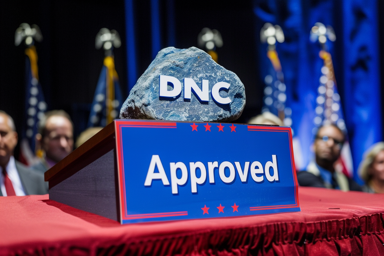 Blue Beyond Belief: DNC Unveils Rock Solid Candidate for 2024 ...